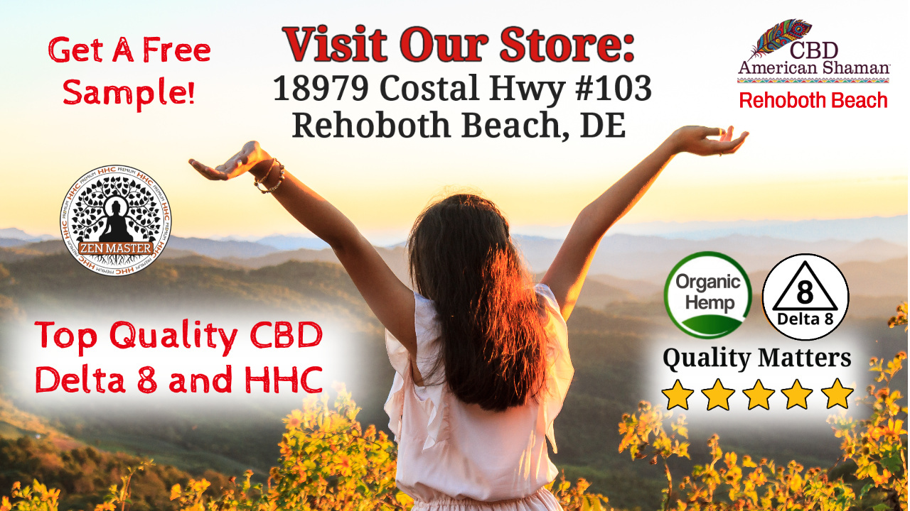 Best CBD Store Near Me - CBD American Shaman of Rehoboth Beach